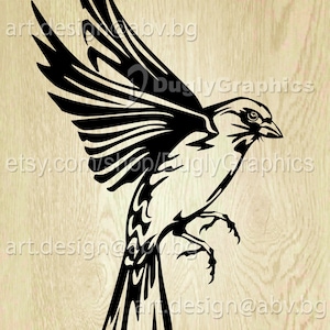 Vector BIRD, Flying Purple Finch, Ai, Eps, Pdf, Svg, Dxf, Png, Jpg ...