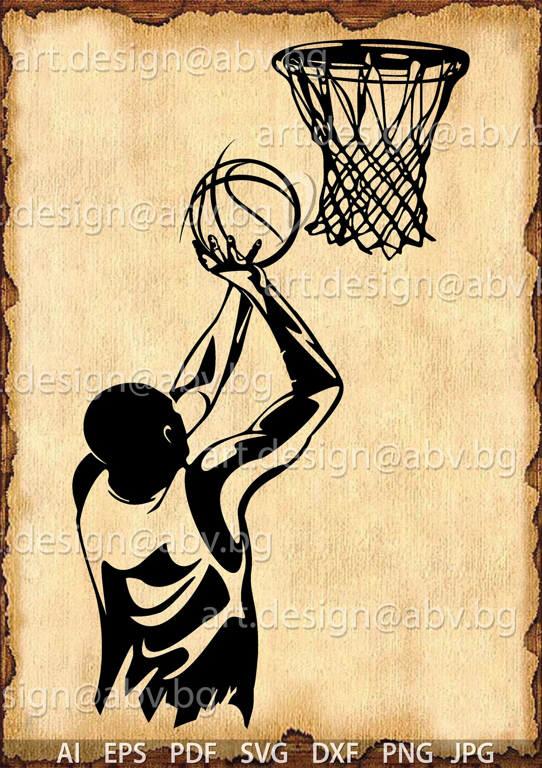 Vector BASKETBALL, Hoop, Man, Ai, Eps, Pdf, SVG, Dxf, Png, Jpg Download ...