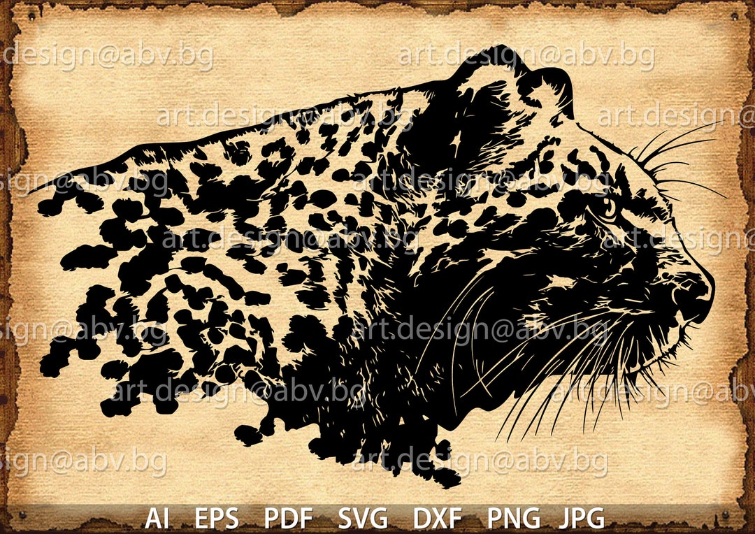 Vector PANTHER, SVG, Dxf, AI, Eps, Png, Pdf, Jpg Download, Digital ...