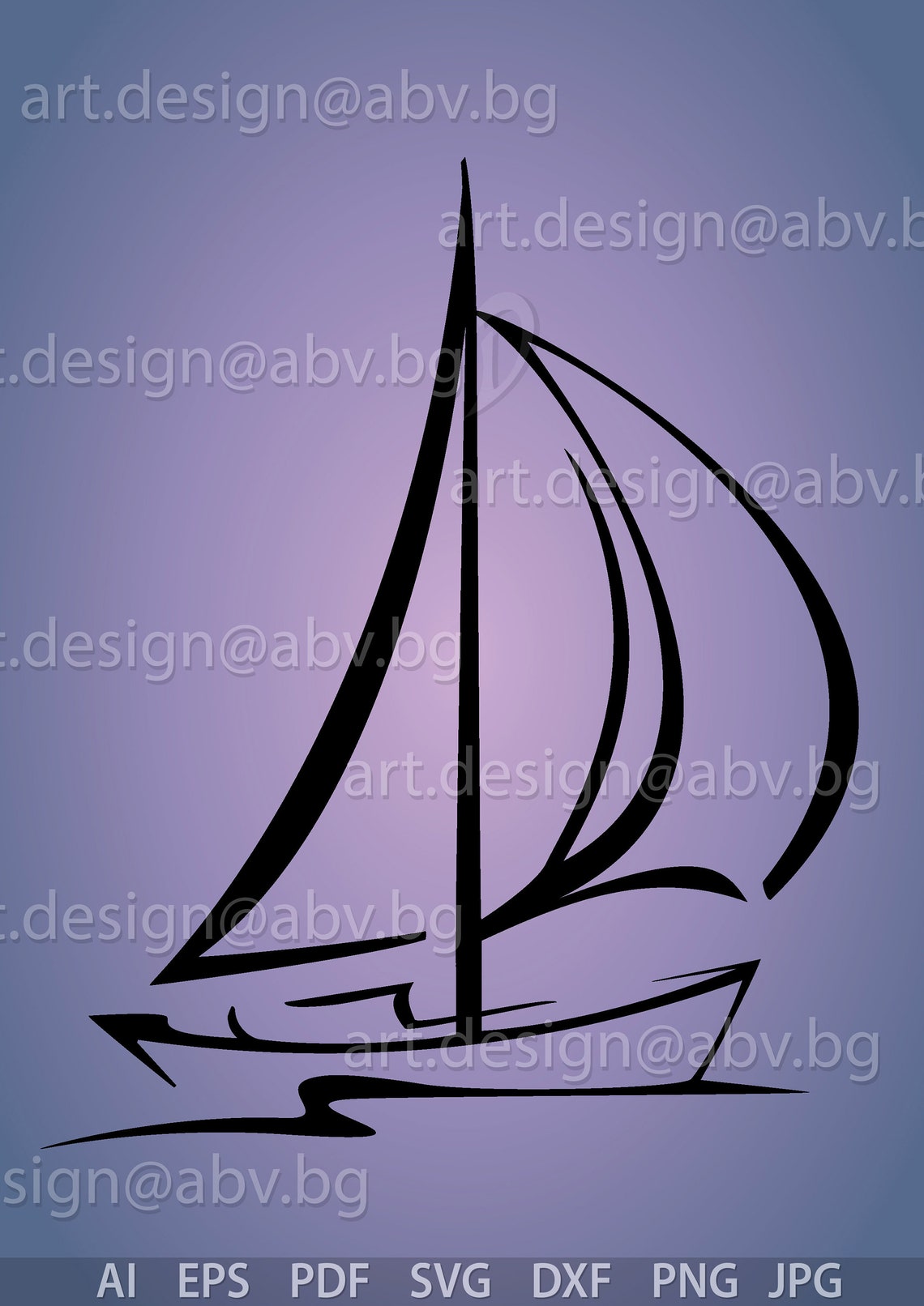 Vector BOAT Ai Eps Svg Dxf Pdf Png Jpg Download | Etsy