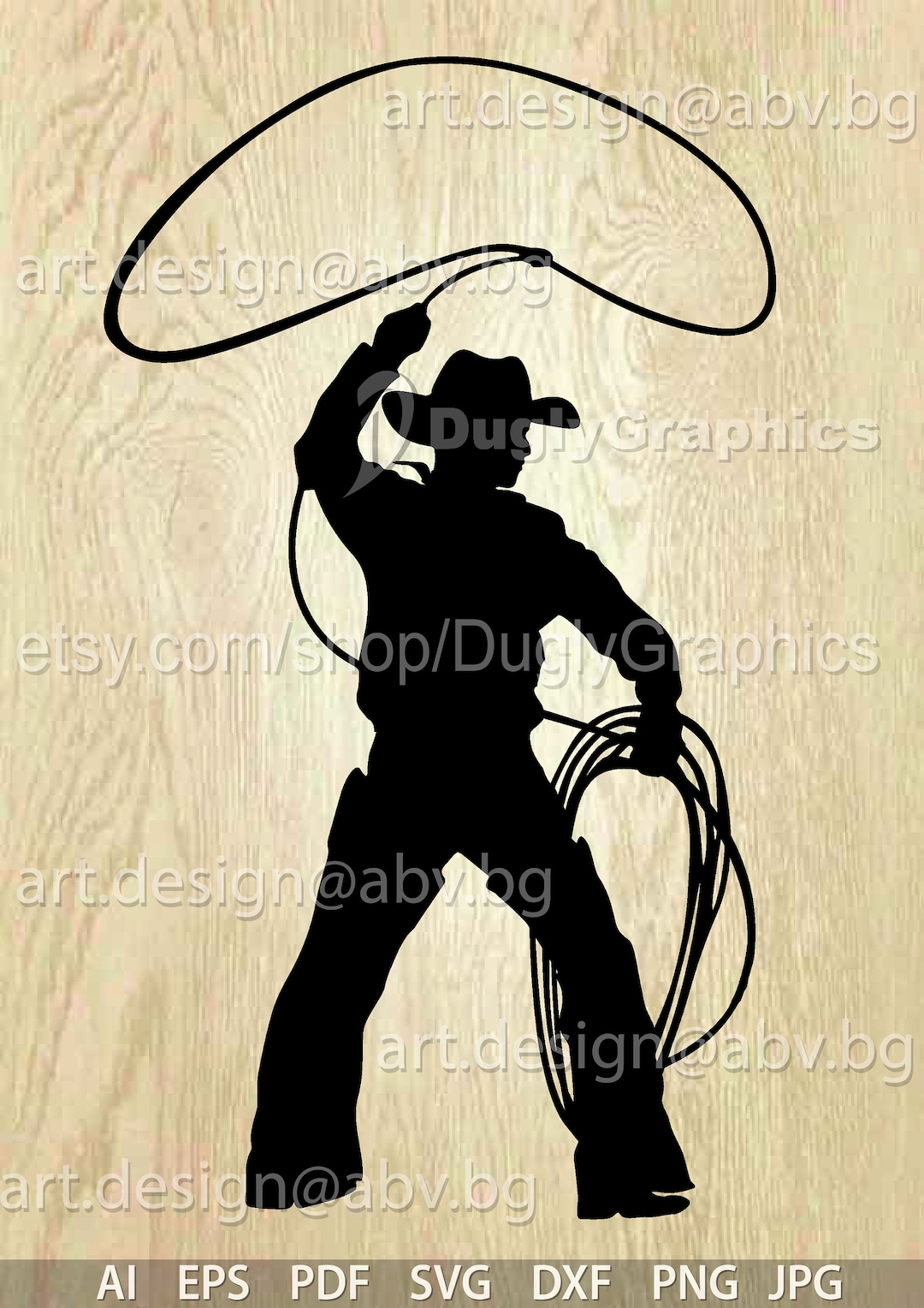 Vector COWBOY With LASSO, Ai, Eps, Pdf, Svg, Dxf, Png, Jpg Download ...