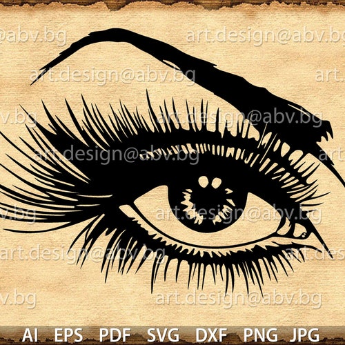 Vector EYES SVG Dxf Ai Eps Pdf Png Jpg Download - Etsy