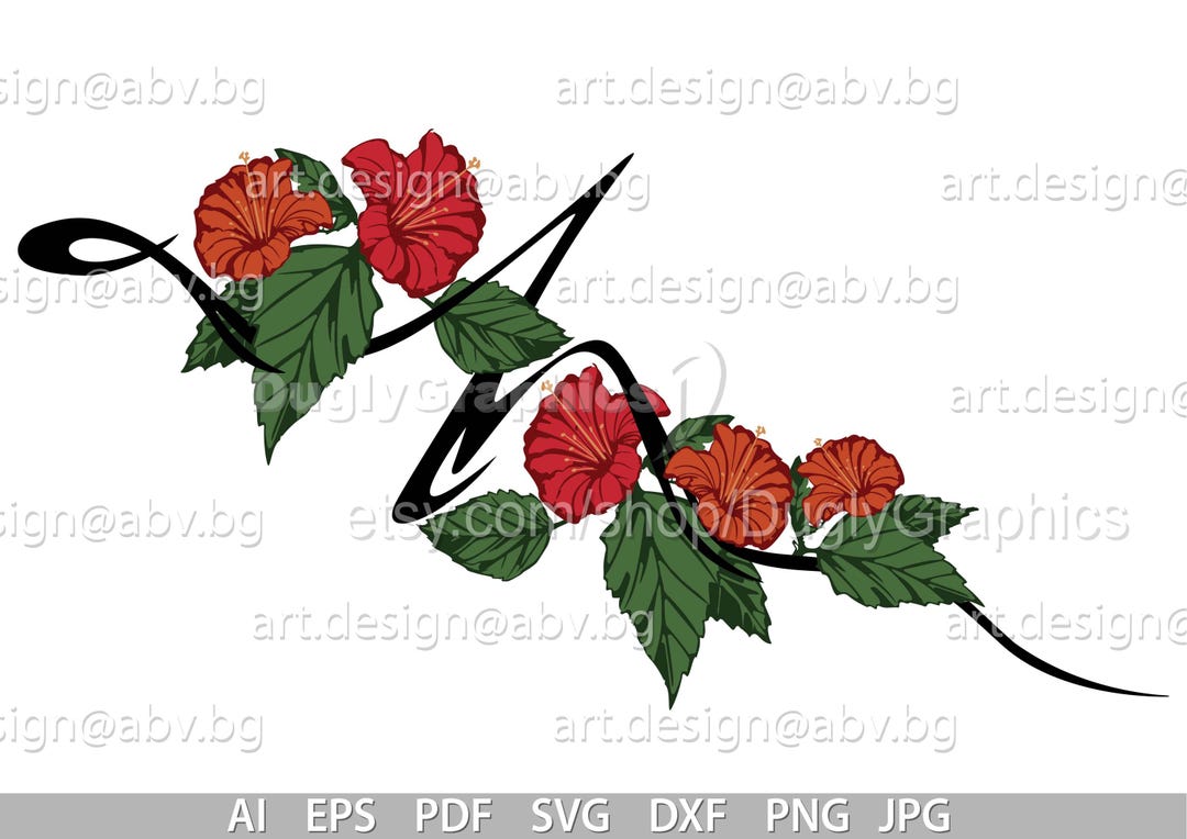 Vector FLOWER, Colored Flora, Eps, Pdf, Jpg, Svg, Dxf, Png Download ...