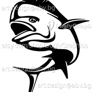 Vector MAHI-MAHI, AI, Eps, Pdf, Png, Svg, Dxf, Jpg Image Graphic ...