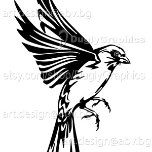 Vector BIRD, Flying Purple Finch, Ai, Eps, Pdf, Svg, Dxf, Png, Jpg ...