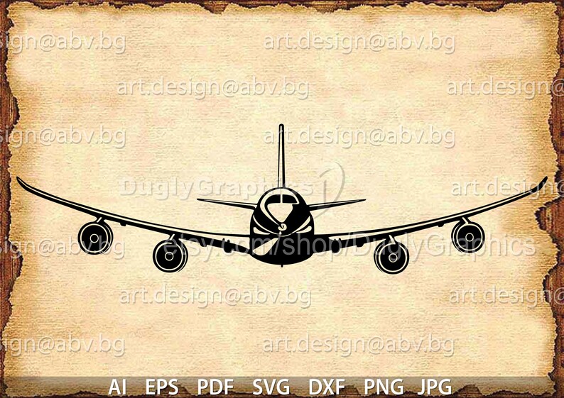 Vector AIRPLAN, SVG, Dxf, AI, Eps, Pdf, Png, Jpg Download, Discount ...