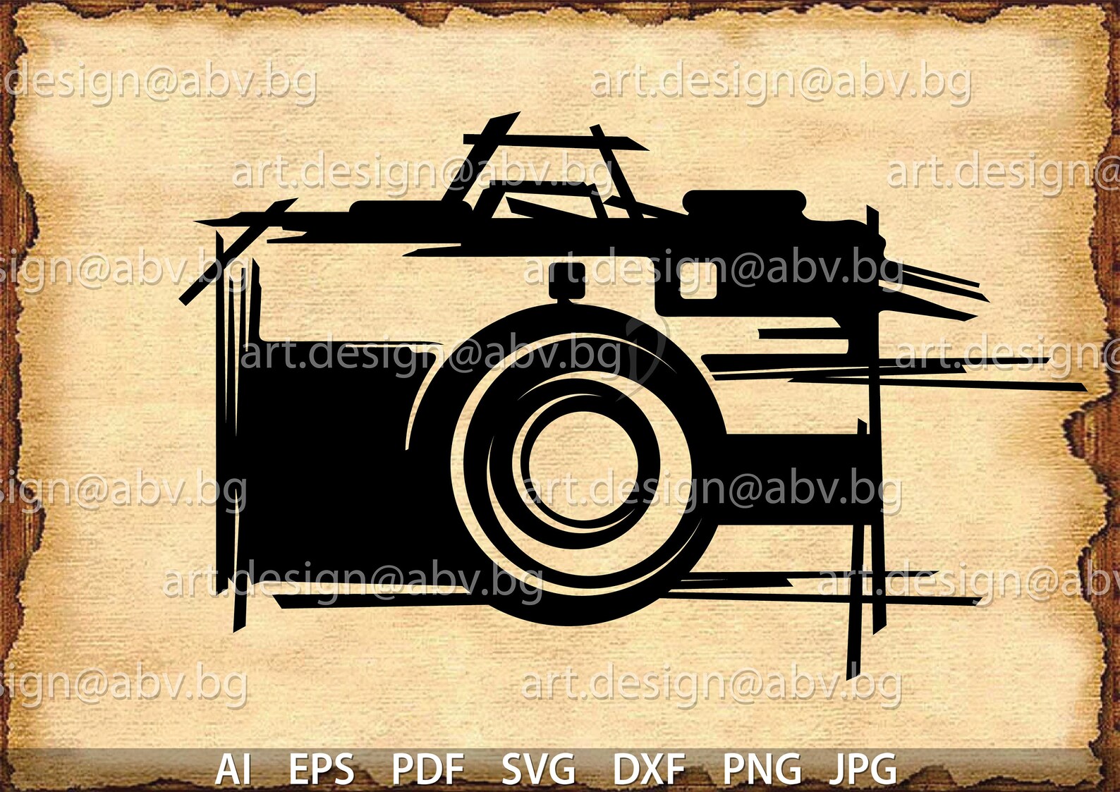 Vector CAMERA AI Png Eps Pdf Svg Dxf Jpg Download - Etsy