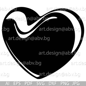 Vector HEART, AI, Eps, Pdf, Png, Svg, Dxf, Jpg Download, Digital Image ...