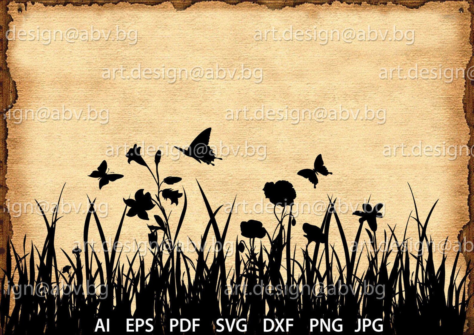 Vector GRASS AI Eps Png Pdf SVG Dxf Jpg Download | Etsy