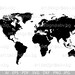 Vector EARTH, Map, Continents, AI, Eps, PNG, Pdf, Svg, Dxf, Jpg ...