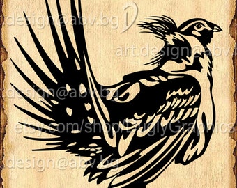 Ruffed Grouse Svg - Etsy