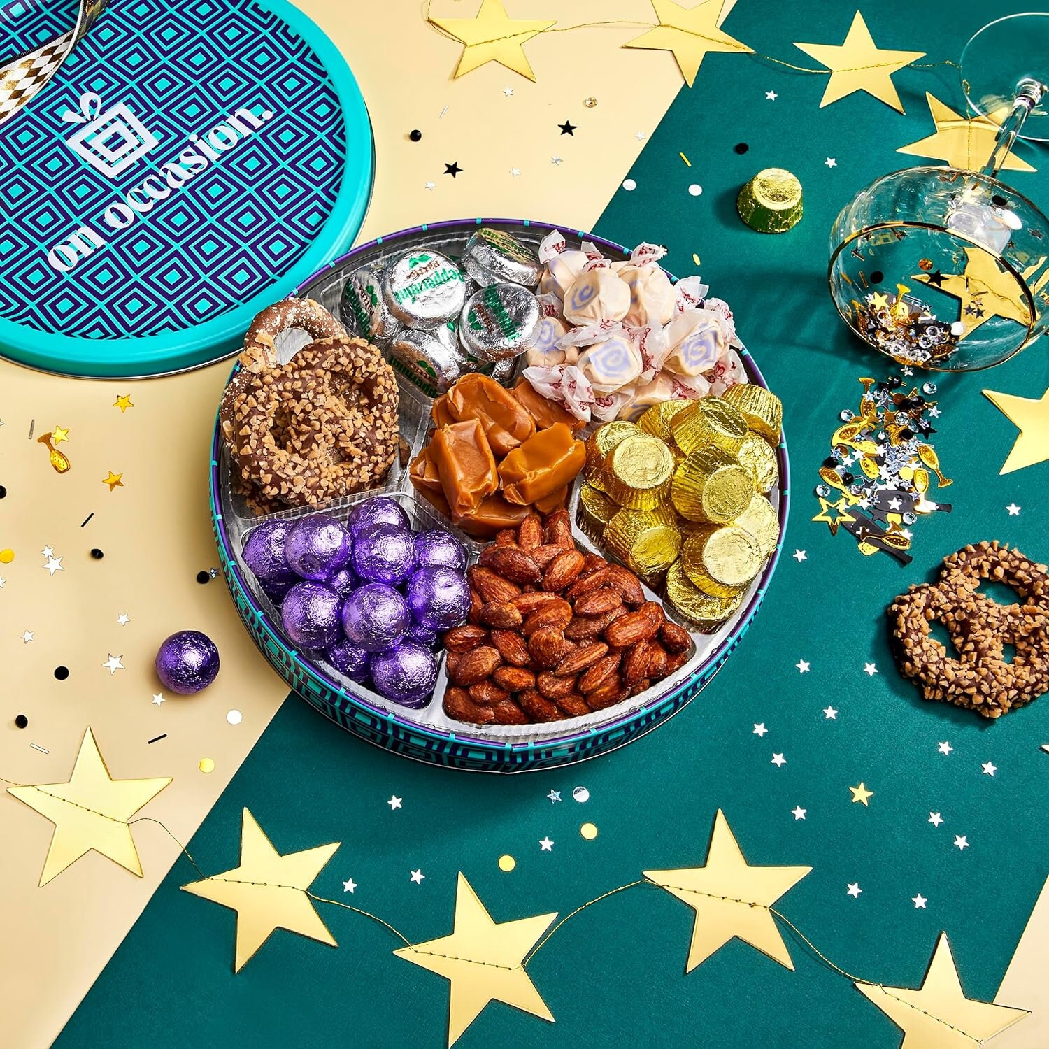 Chocolate Gift Tin | Grand Christmas Candy Gifts for Adults With ...