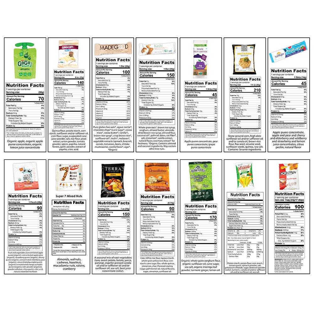 Deluxe Snacks Variety Pack 40 Count Gluten Free Dairy Free - Etsy