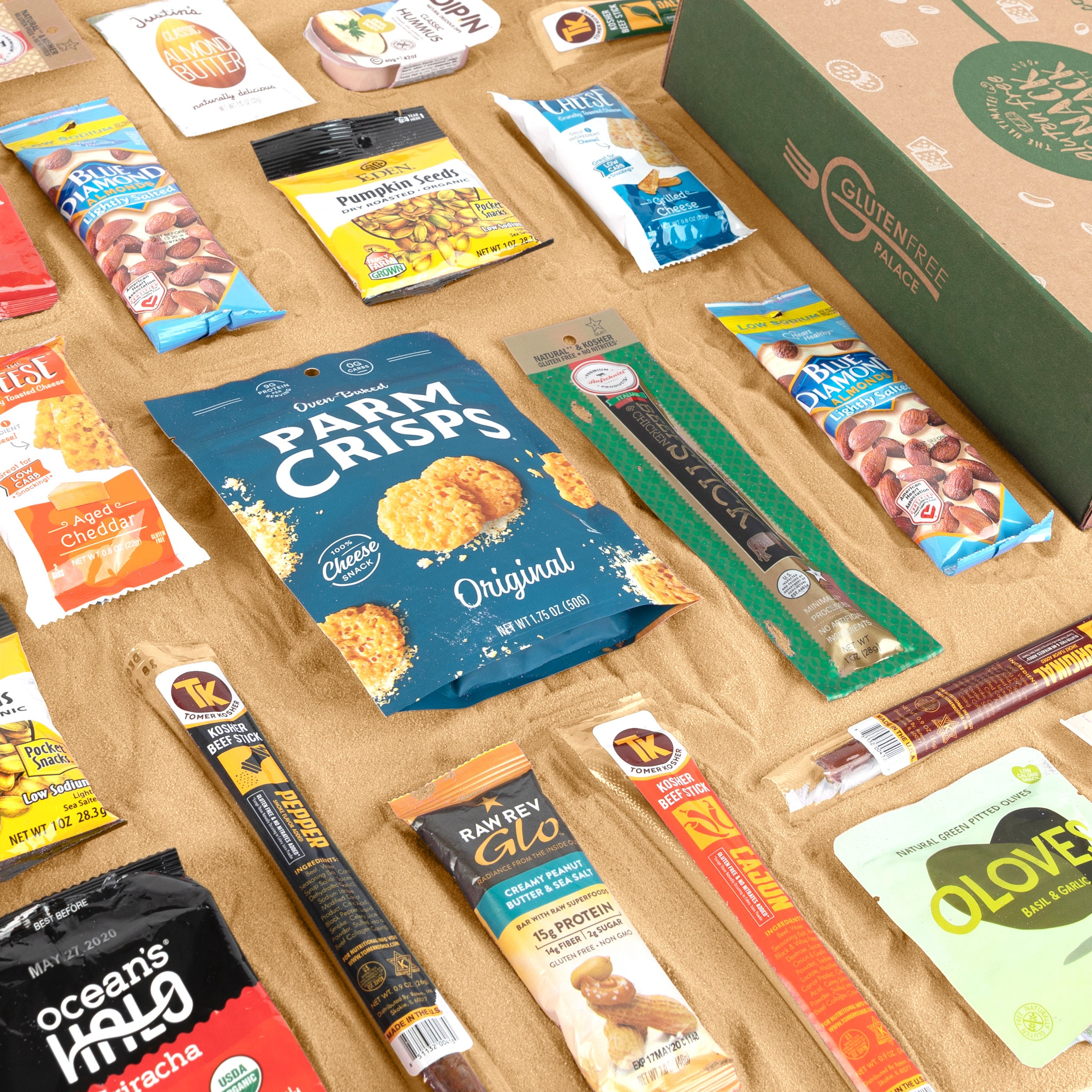 KETO SNACK BOX 20 Count Low Carb Snacks, Low Sugar, Gluten Free Healthy ...