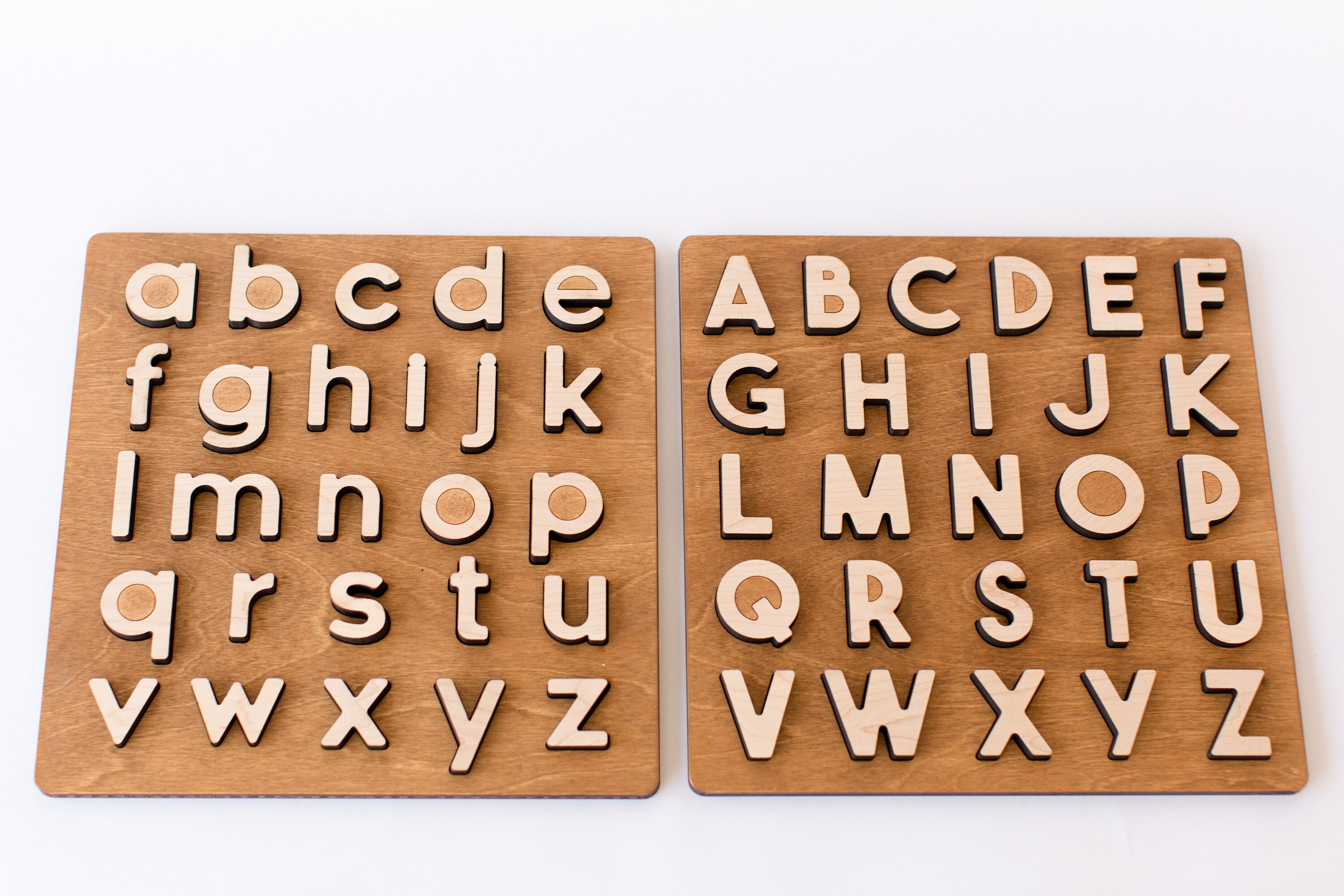 Classic Lowercase Alphabet Puzzle - Etsy