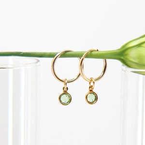 August Birthstone Earrings August Birthday Gift Peridot - Etsy
