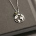 World Necklace Globe Necklace Map Necklace Earth Necklace - Etsy