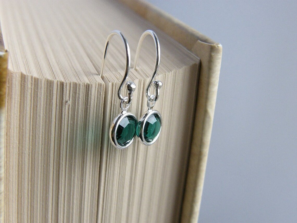 December Birthstone Earrings December Birthday Gift Blue - Etsy