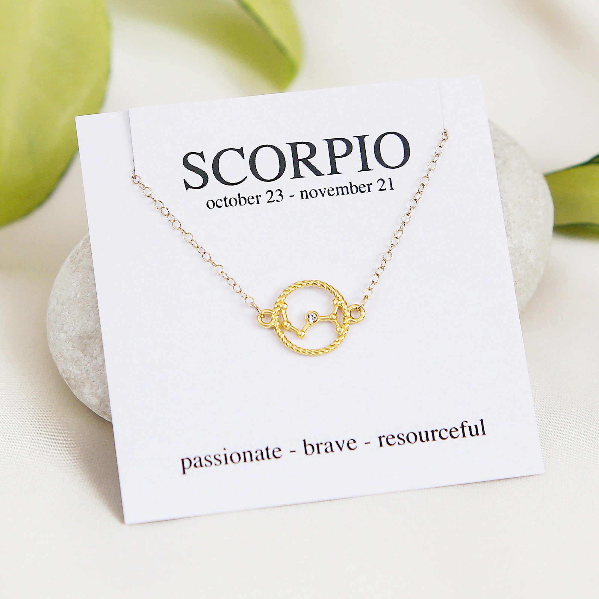 Scorpio Zodiac Gifts Constellation Bracelet Zodiac Jewelry | Etsy