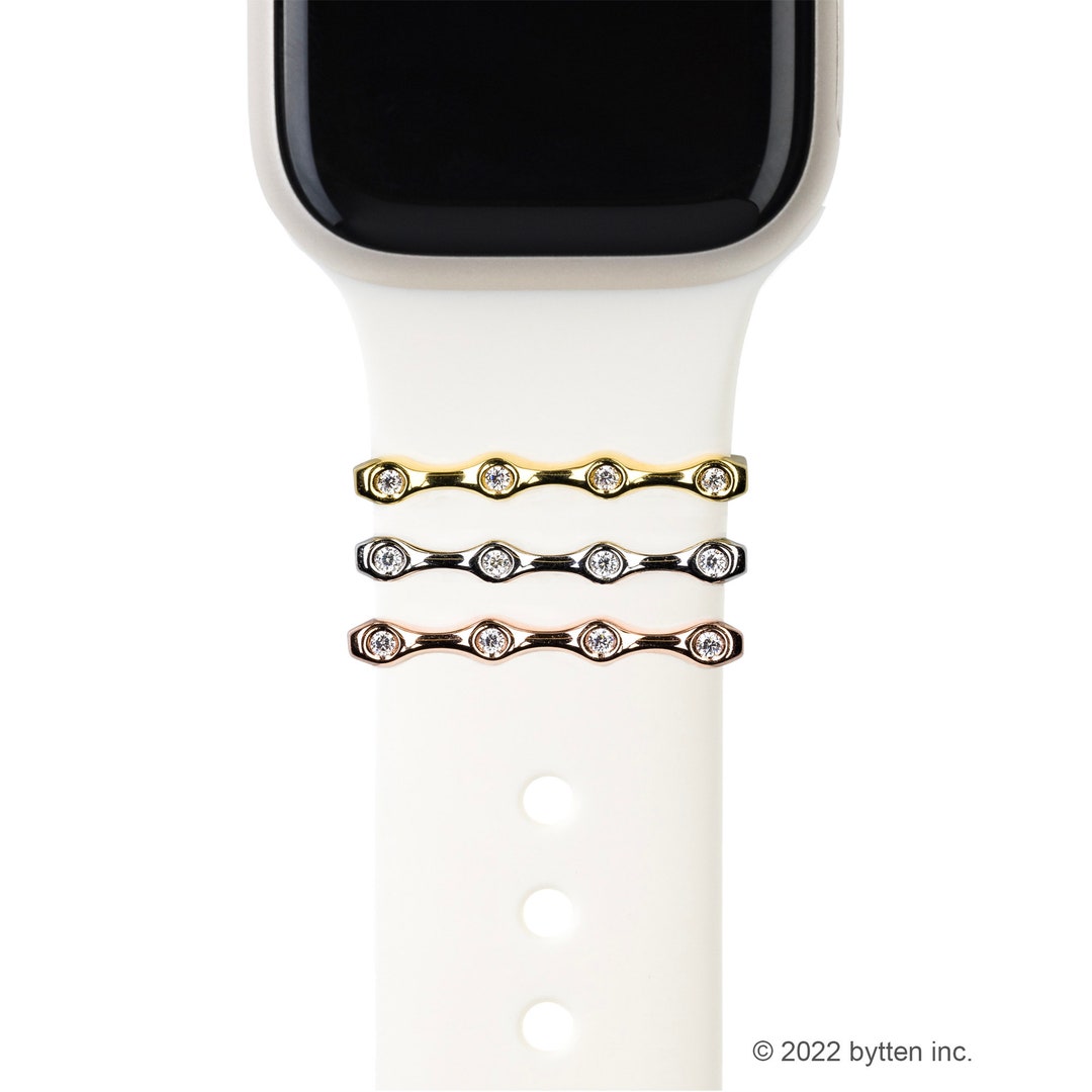 Wave Ring, Apple Watch Band Jewelry Charms, Fitbit Band Accessory ...