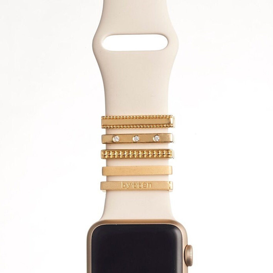 Gold Clasp, Apple Watch Band Jewelry Charms, Fitbit Band Accessory ...
