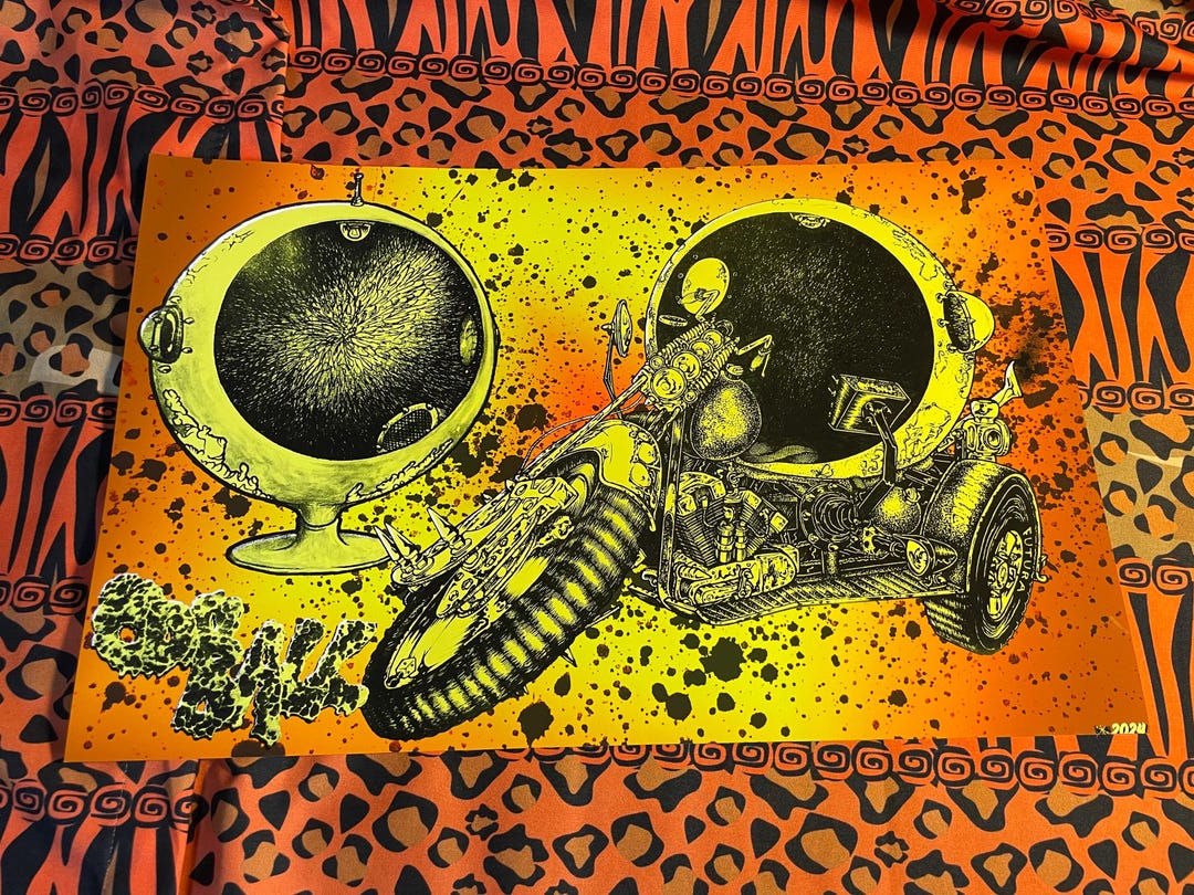 ODDBALL Concept Art TRIKE and POD Chair Poster Art Print - Etsy