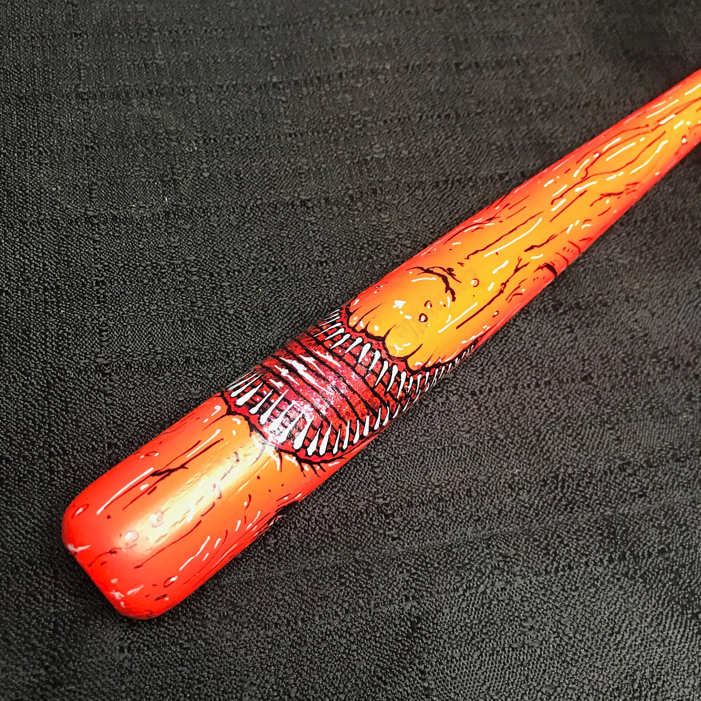 Miniature Bats with Custom Hand Painted Shark Face Missile | Etsy