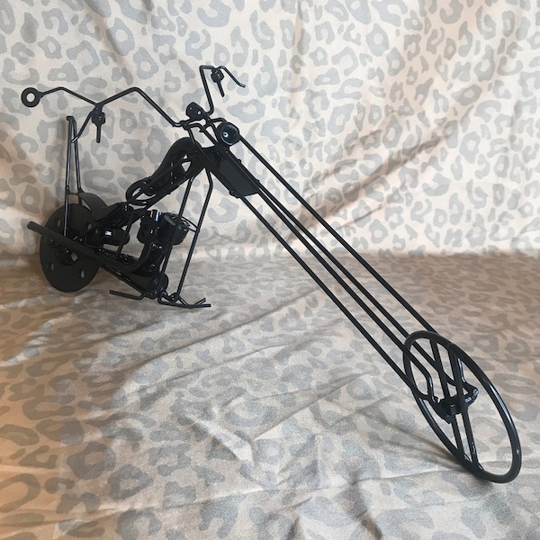 Motorcycle Lawn Ornament - Etsy