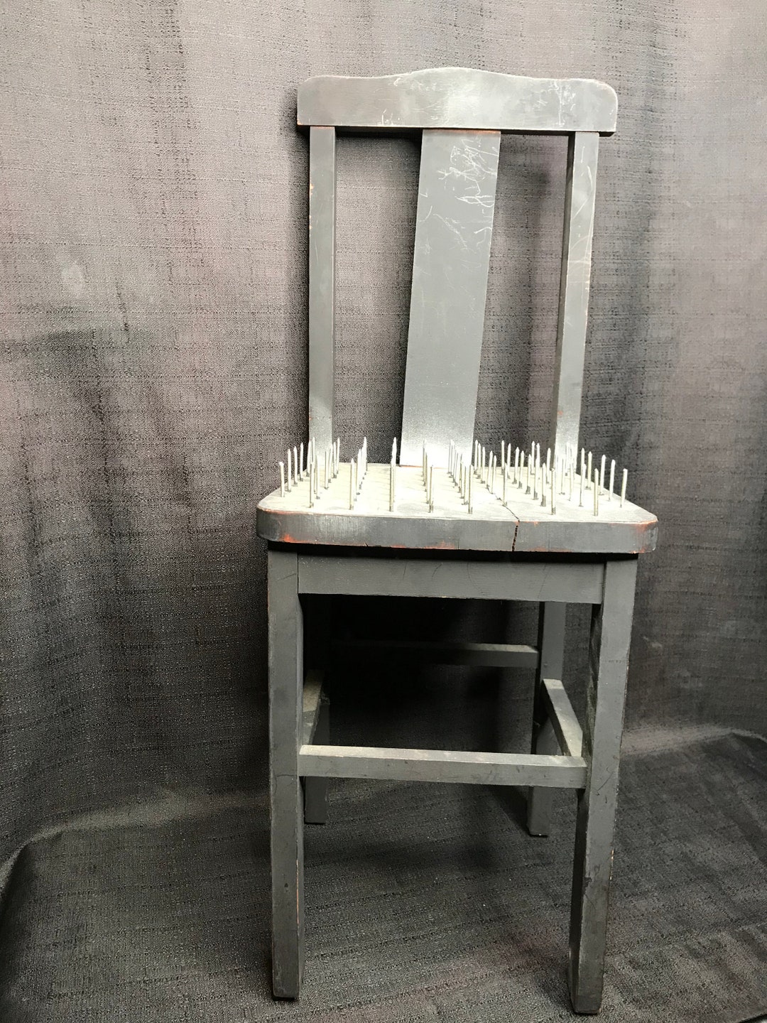 Sculpture of 27 Miniature Spiked Torture Chair HAND MADE - Etsy