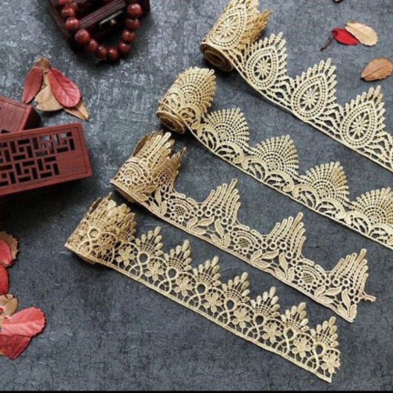 Gold Lace - Etsy
