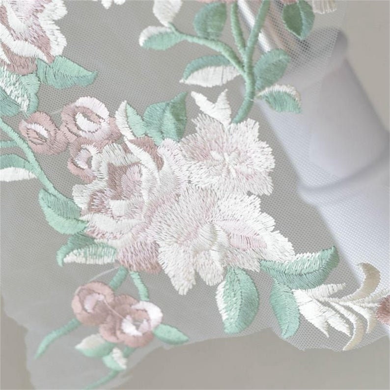 1pc Large applique 3d flower trim applique back applique dress | Etsy