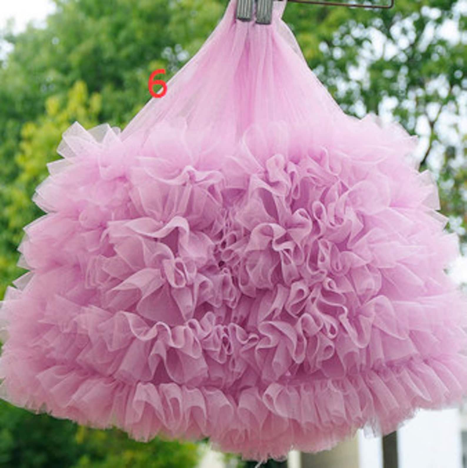 15 Colors Lace Trim Pink Tulle Folding Tulle Ruffled Tulle - Etsy