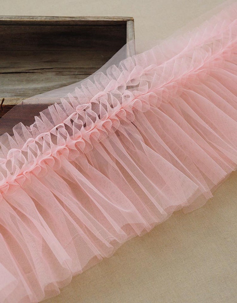 8 Colors Mesh Pleated Tutu Lace Ruffled Lace Lolita Lace Lace Trim for ...