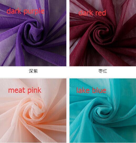 26 Colors Soft Tulle Fabric 62" Wide Netting Tulle Fabric for Veils ...
