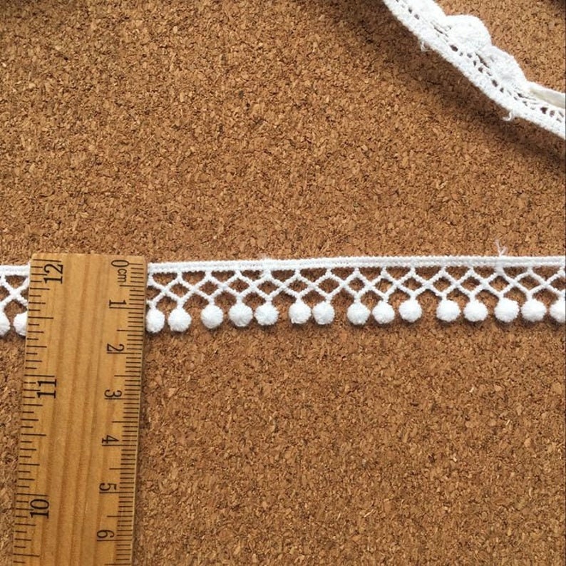 10yards Lace Trim Narrow Lace Crochet Lace Trim Cotton Lace - Etsy