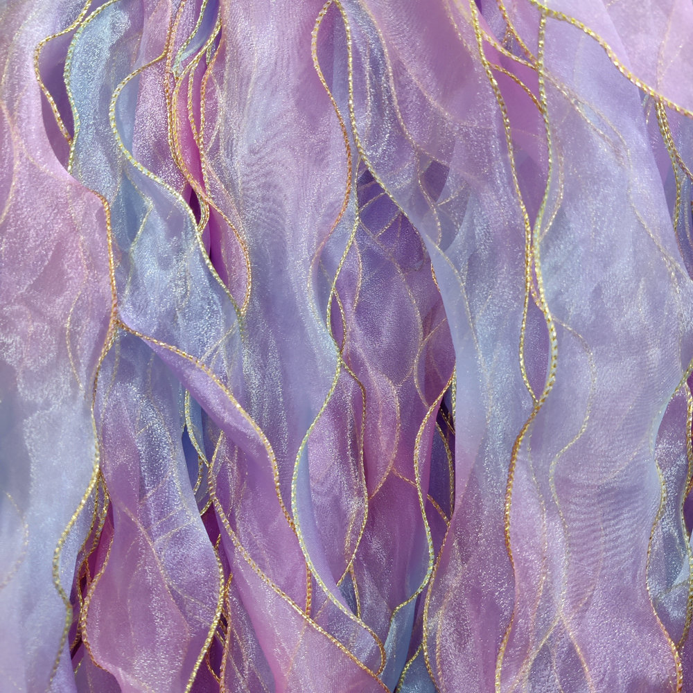 5 Colors Beautiful Rainbow Gradient Organza Lace Trim Baby - Etsy