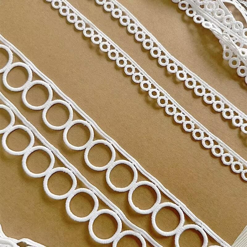 Crochet Circle White Trim - Etsy