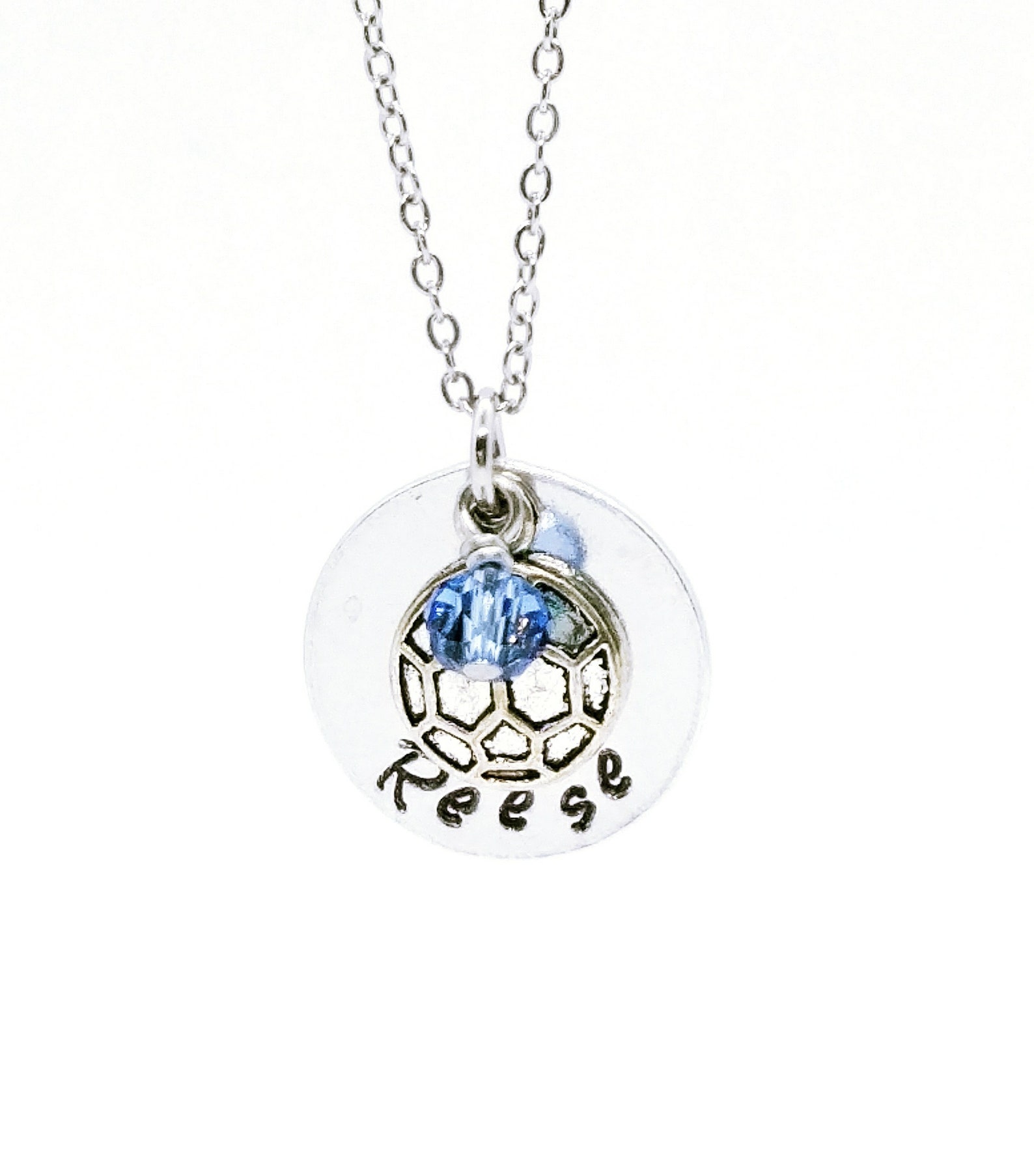 Soccer Necklace Team Jewelry Coach Gift Custom Sport | Etsy