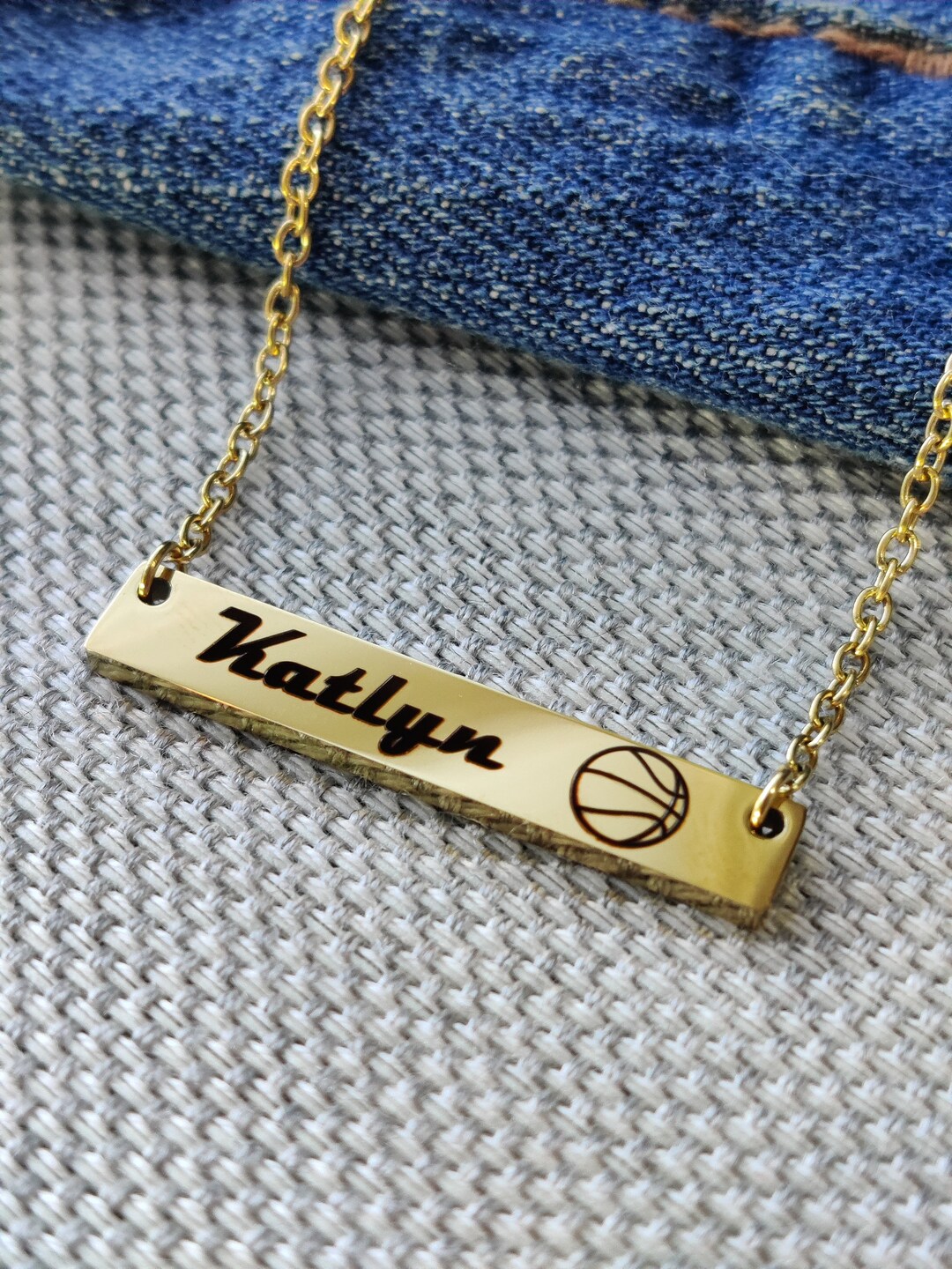 BASKETBALL Necklace,affordable Team Gift for End of Season Banquet ...