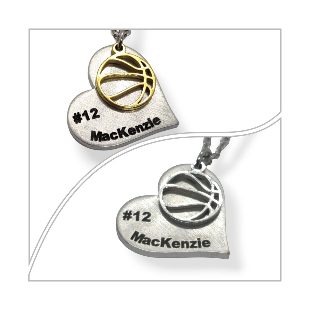 BASKETBALL TEAM NECKLACE, Girls Basketball Gifts for Girls, Affordable ...
