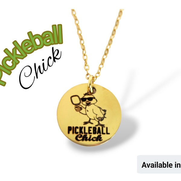 Pickleball Necklace - Etsy