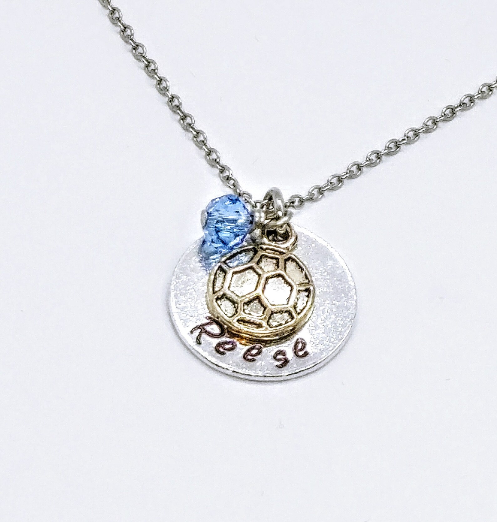 SOCCER NECKLACE Team Jewelry Coach Gift Custom Sport - Etsy