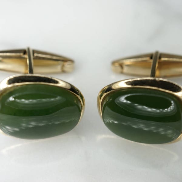 Green Cufflinks - Etsy