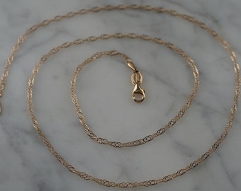 Singapore Rope Chain - Etsy