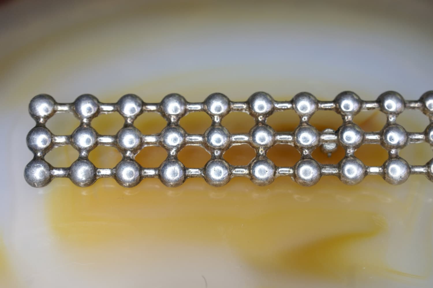 Sterling Dot Lattice Pin - Etsy