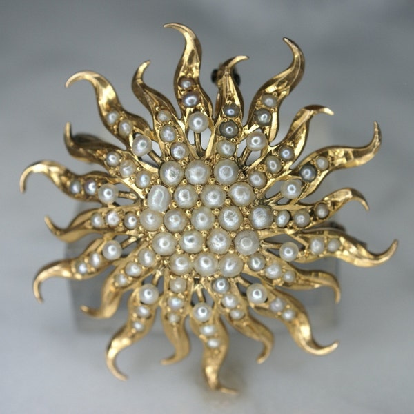 Sunburst Pin - Etsy