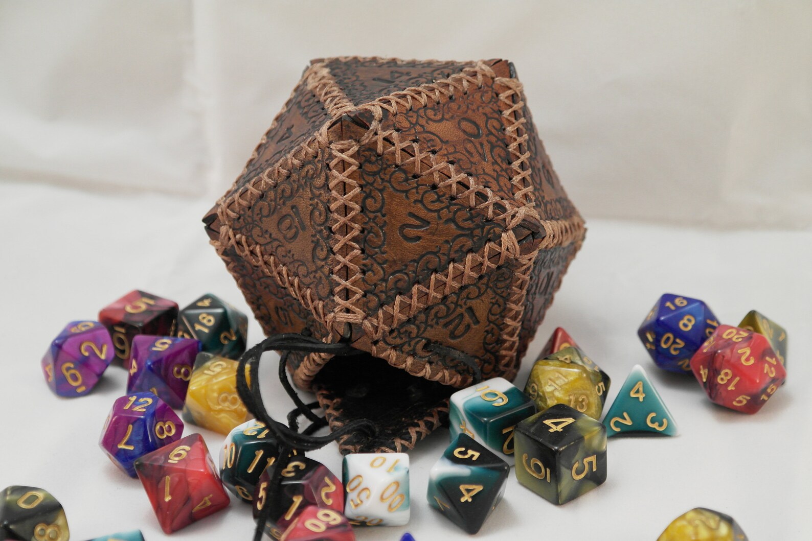 D20 Ultimate Dice Holder/regular Brown | Etsy