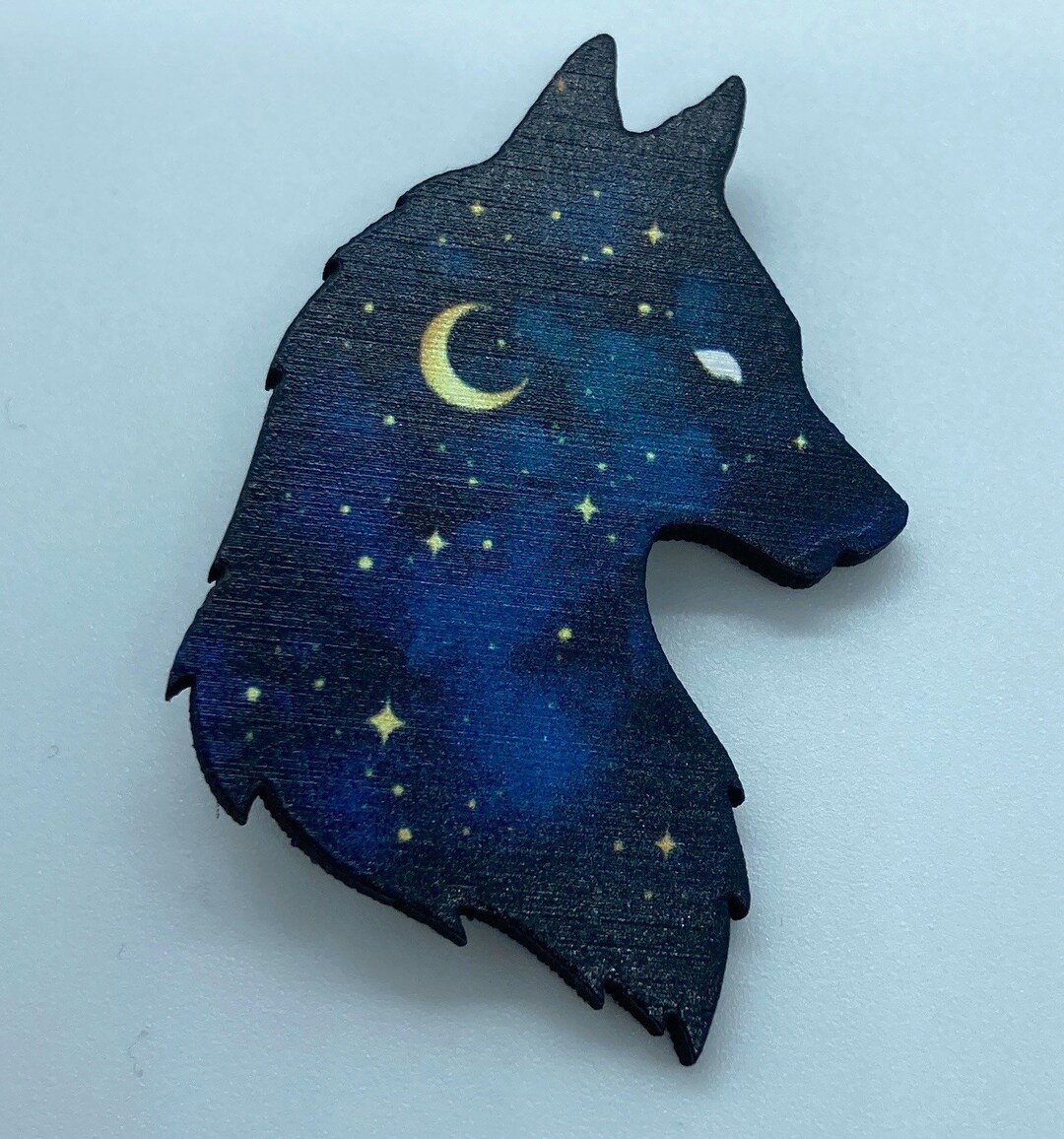 Wolf Brooch Howling - Etsy