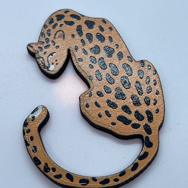 Leopard Brooch Pin - Etsy