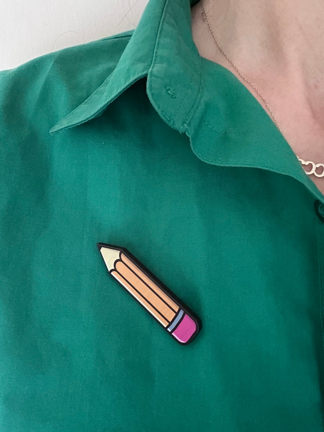 Wooden Pencil Brooch. Teacher Gift. Graduation - Etsy